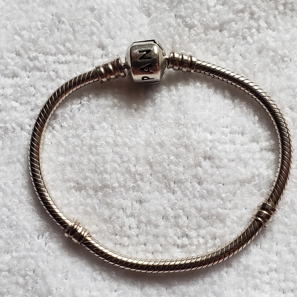 Pandora | Jewelry | Pandora Snake Chain 63 Bracelet | Poshmark